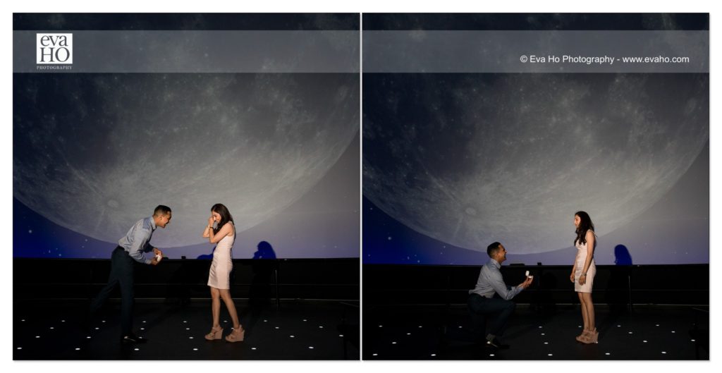 Over the Moon Surprised Proposal - Bella & Anand