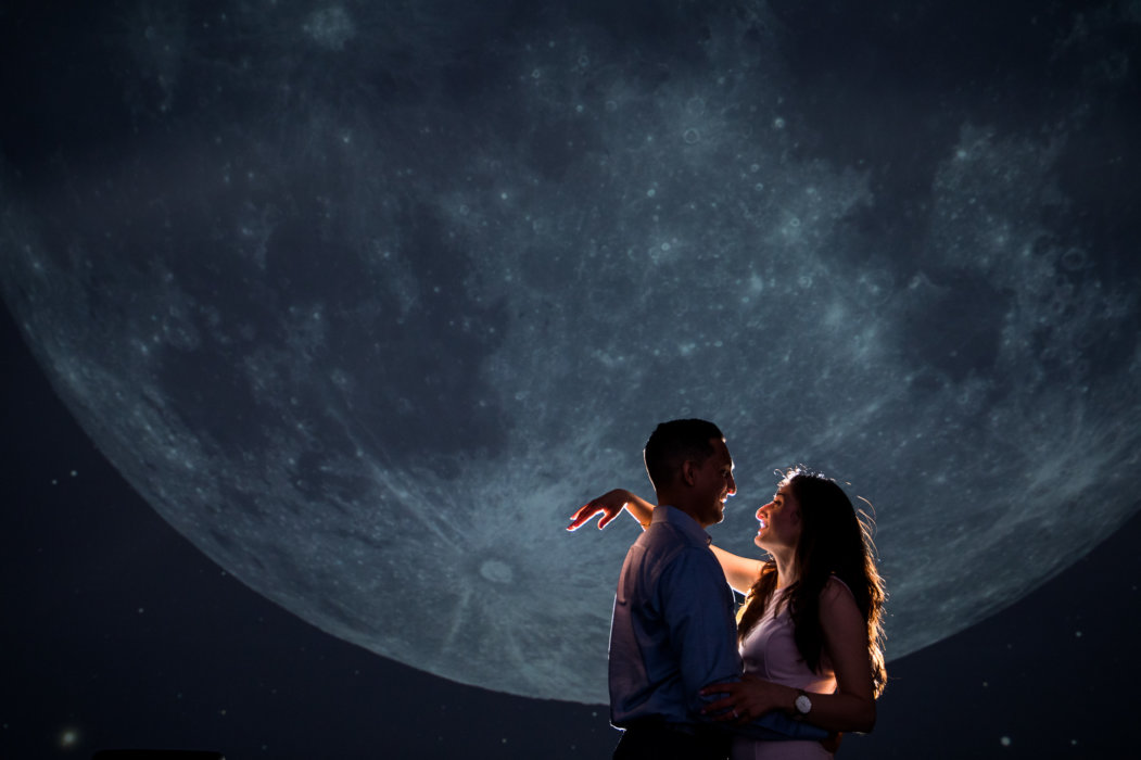 Over the Moon Surprised Proposal - Bella & Anand